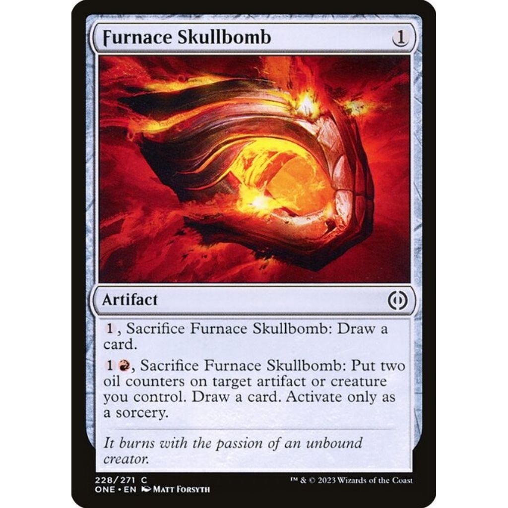 Magic the Gathering - Furnace Skullbomb (ONE ) | Shopee Malaysia