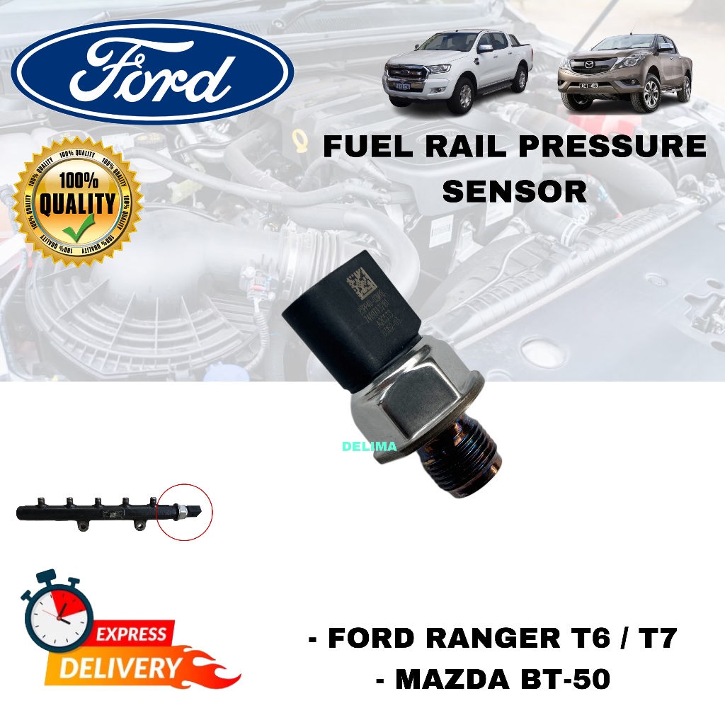 FORD RANGER T6 T7 MAZDA BT-50 FUEL RAIL PRESSURE SENSOR | Shopee Malaysia