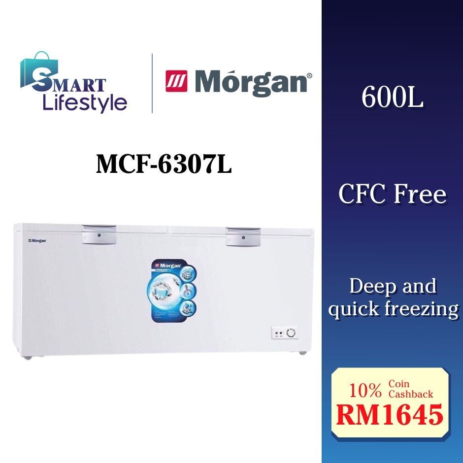 Morgan Dual Function Chest Freezer (600L) MCF-6307L / (700L) MCF-7307L ...
