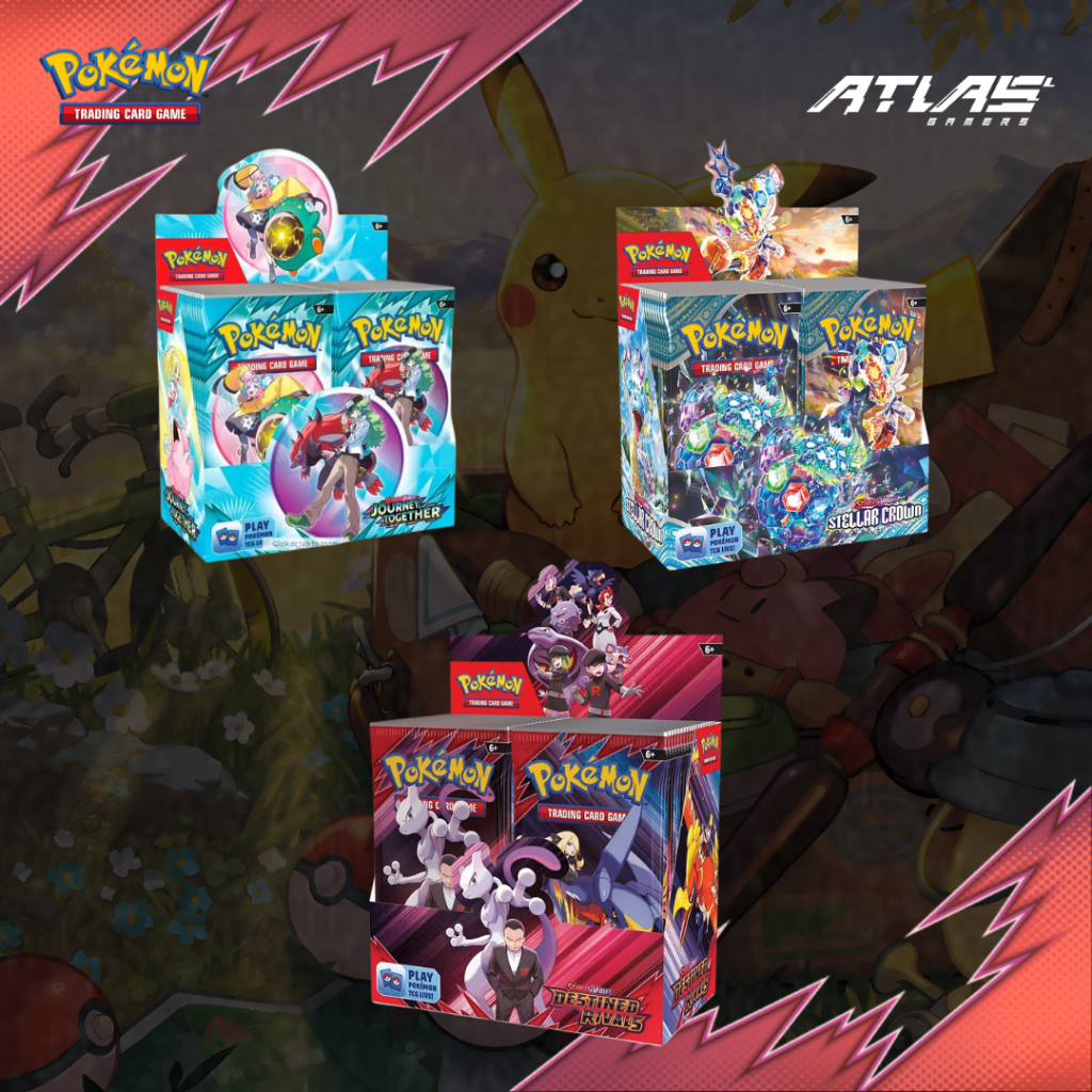 Pokemon TCG Booster Box - Stellar Crown / Journey Together / Destined ...