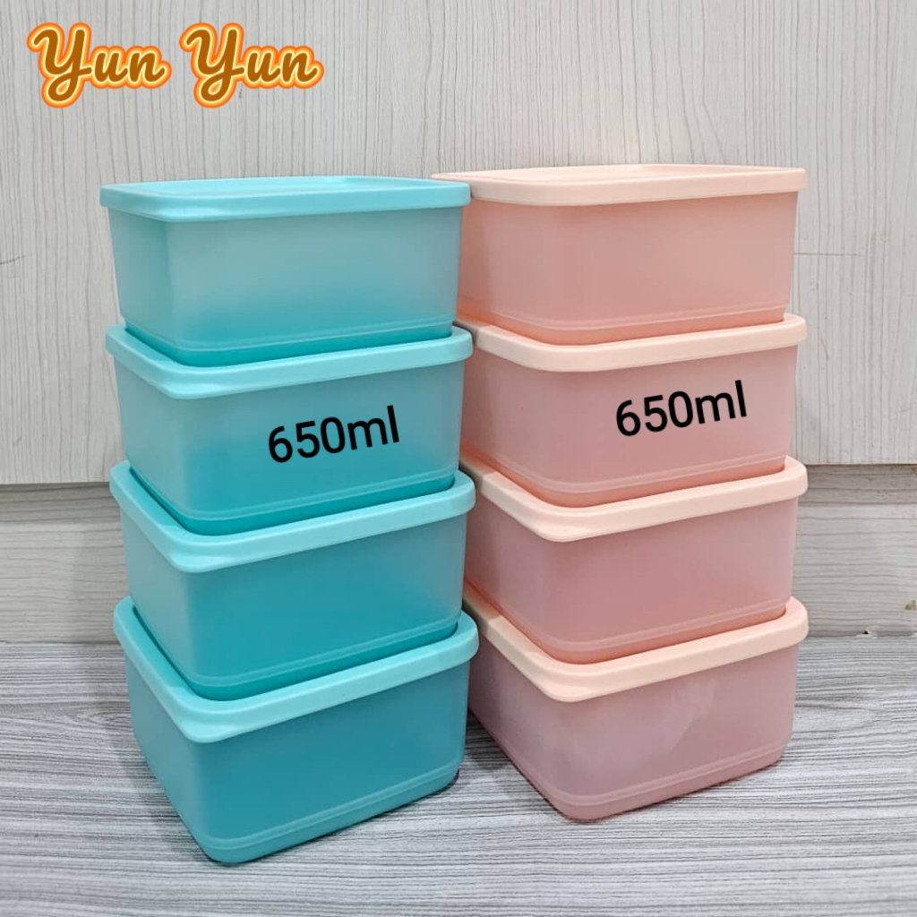 Tupperware So Fresh Square 650ml (2 PCS / 4 PCS) - Box or NO Box ...
