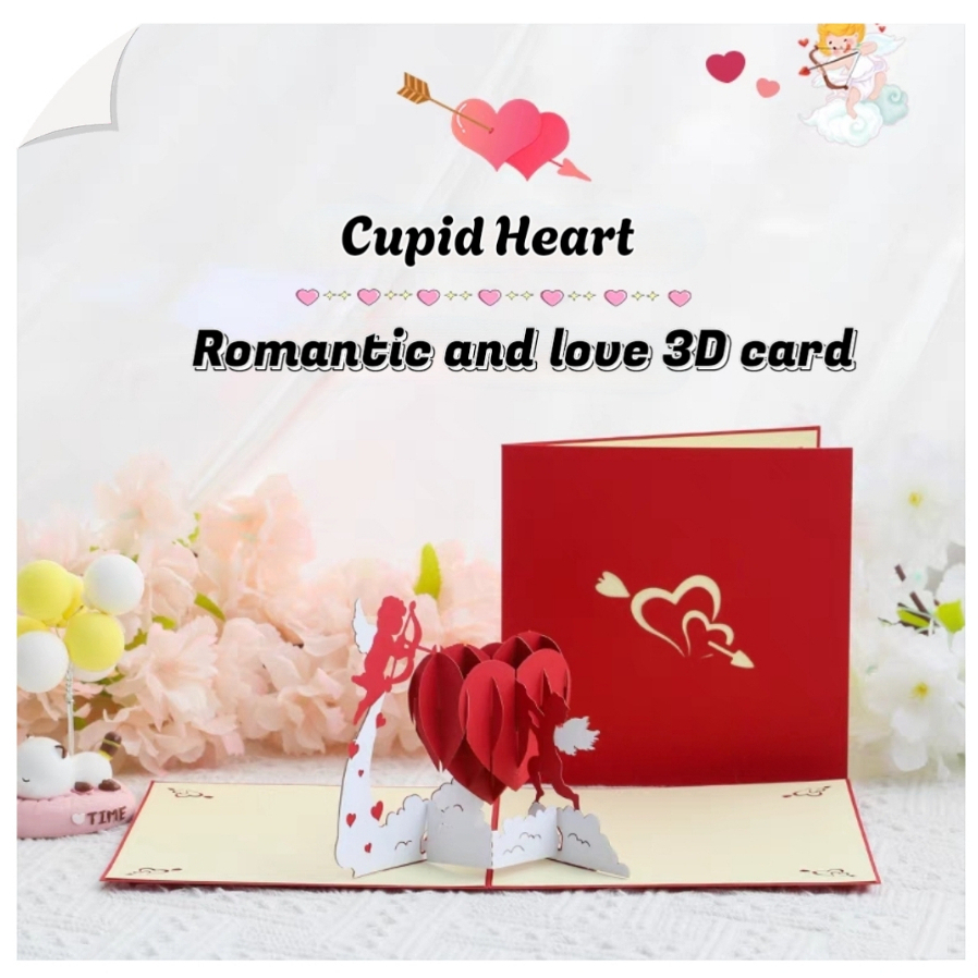 Kad Cinta 3DUlangTahun Kahwin Romantic Valentine Wedding Anniversary ...