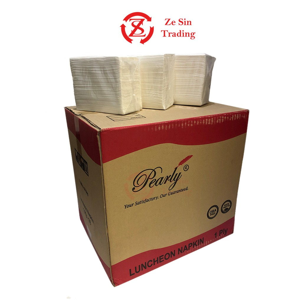 Luncheon Napkin 1ply | Tisu Napin 1 lapis (30 packs x 200 sheets ...