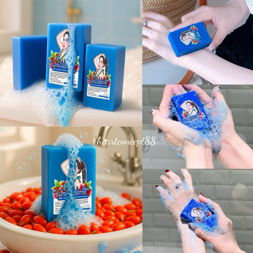 Maya Whitening soap Alpha alpha arbutin 60gram | Shopee Malaysia