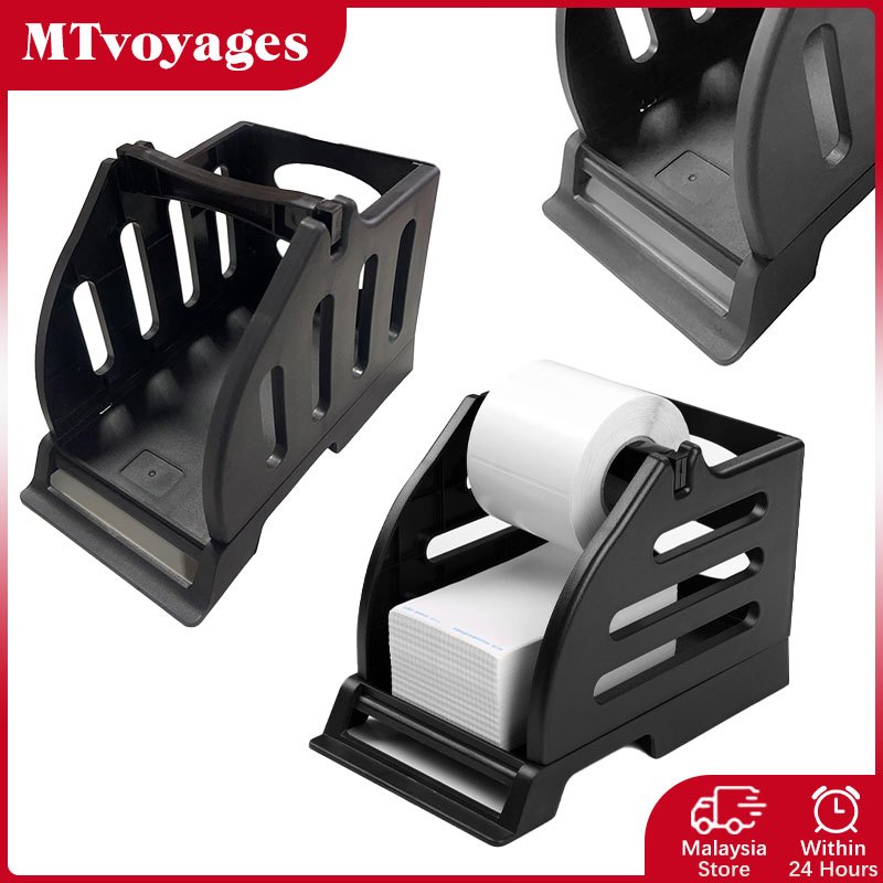 Thermal Waybill Paper Holder Roll and Fold Barcode Case 2 in 1 Holder ...