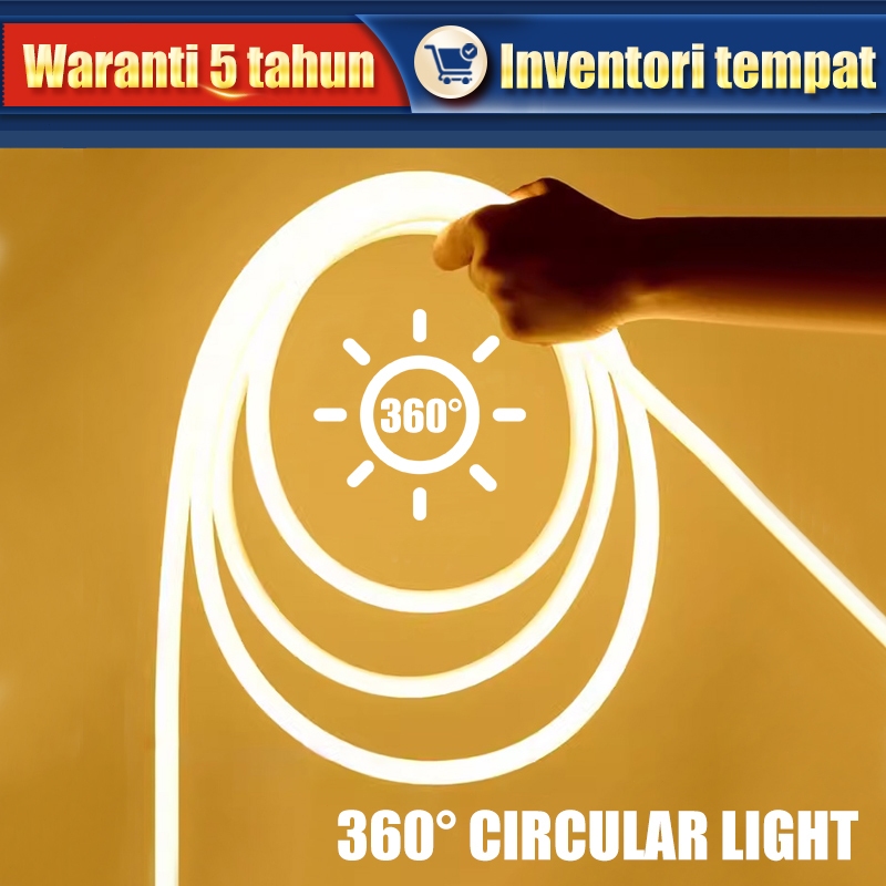 LED STRIP PAKEJ NEON FLEKSIBEL 10M 15M 20METER JALUR NEON UNTUK RUMAH ...