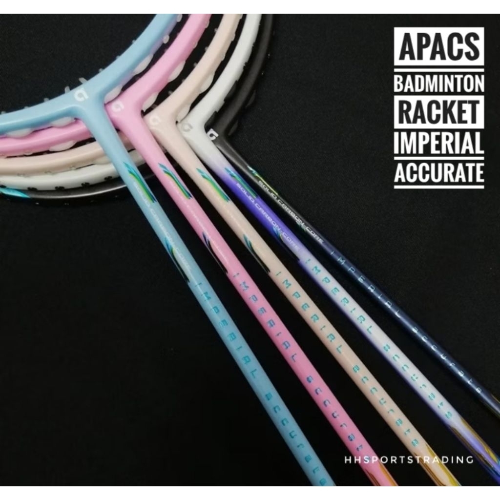 APACS Racket IMPERIAL ACCURATE ( Original ) Max Tension 35LBS | Shopee ...