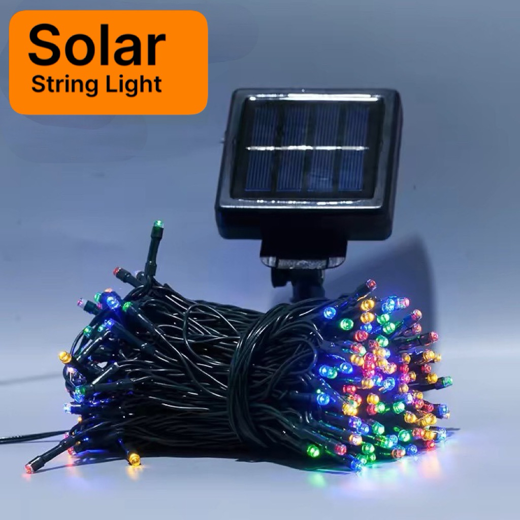 Solar String Light Garden LED Strip String Fairy Lights Waterproof ...