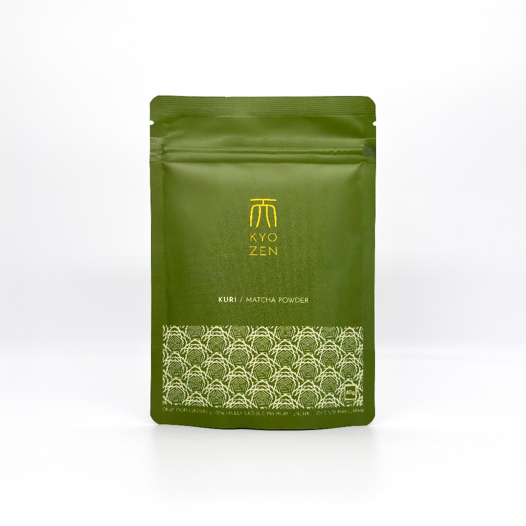 KYOZEN MATCHA - KURI Matcha Powder with Okumidori Cultivar 80g (Halal ...