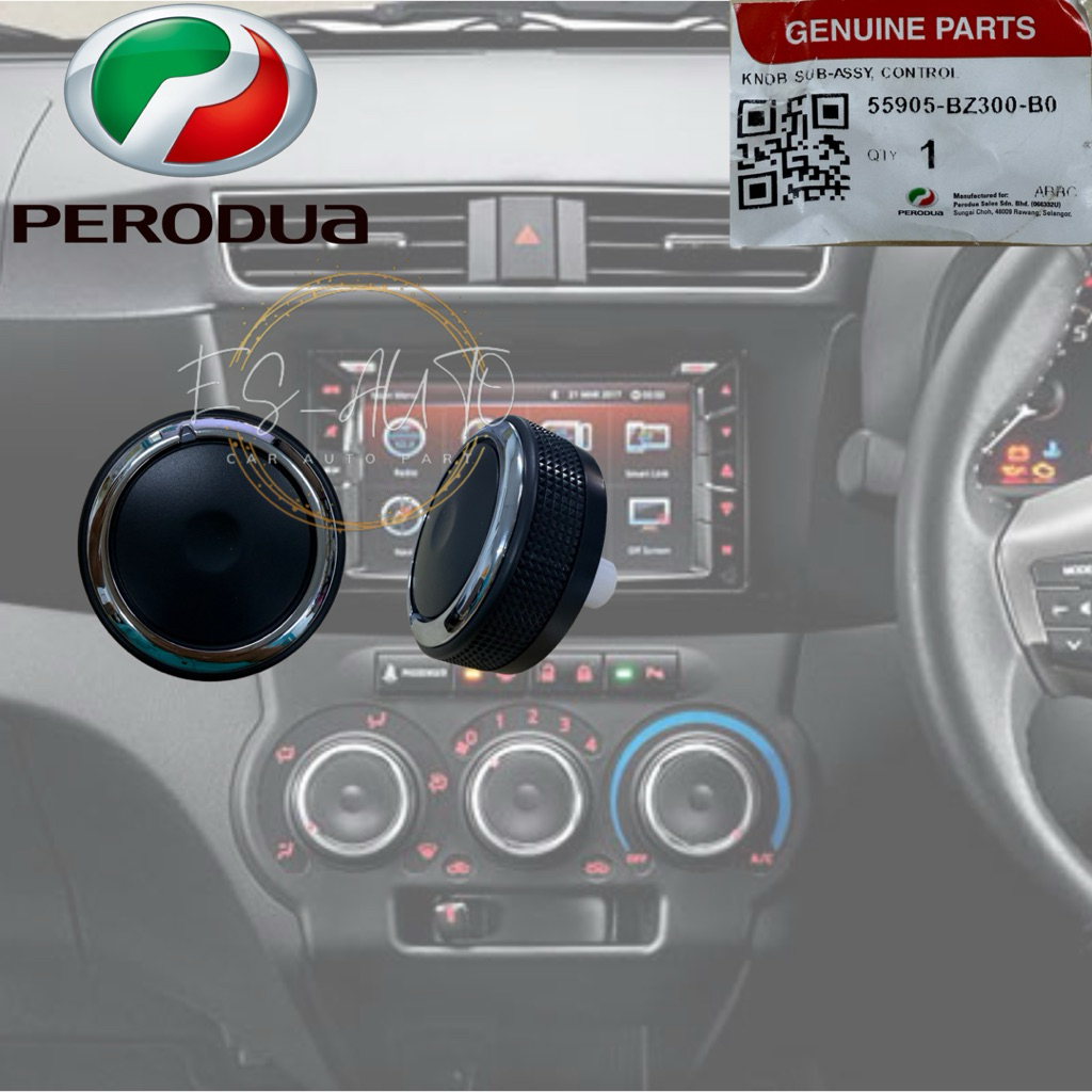*Perodua Bezza 2016-2023 Air cond Control Knob/ Suis Air Cond knob ...