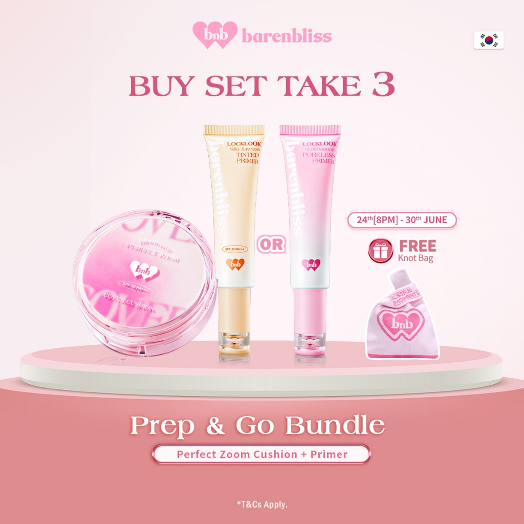 [BUNDLE] BNB barenbliss Prep & Go Bundle - Perfect Zoom Cushion, Tinted ...
