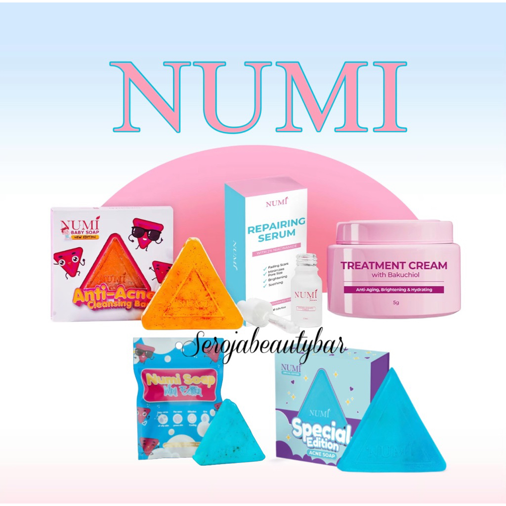 NUMI GIFT BOX / SPECIAL EDITION / SOAP / SERUM / CC CREAM ORIGINAL HQ ...