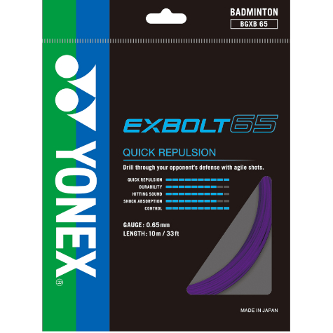 YONEX STRING EXBOLT 65 (100% ORIGINAL) | Shopee Malaysia