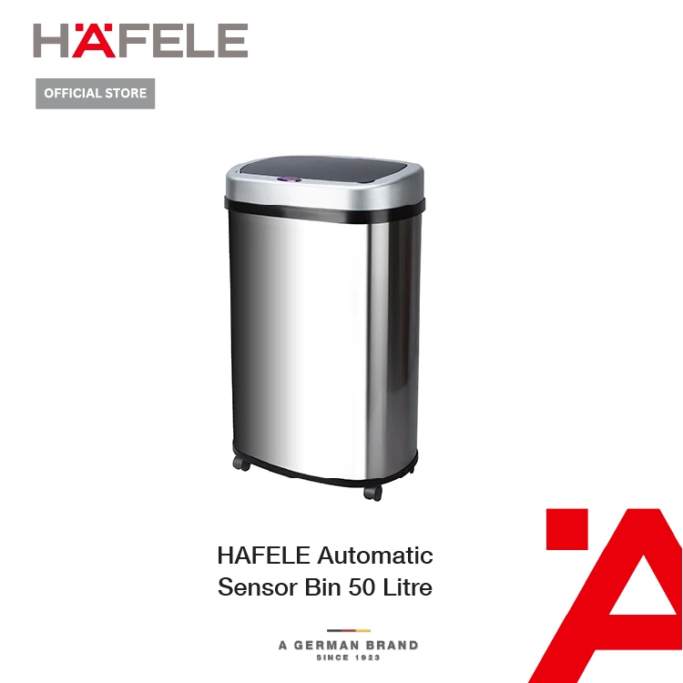 HAFELE Automatic Sensor Bin 50 Litre | Shopee Malaysia