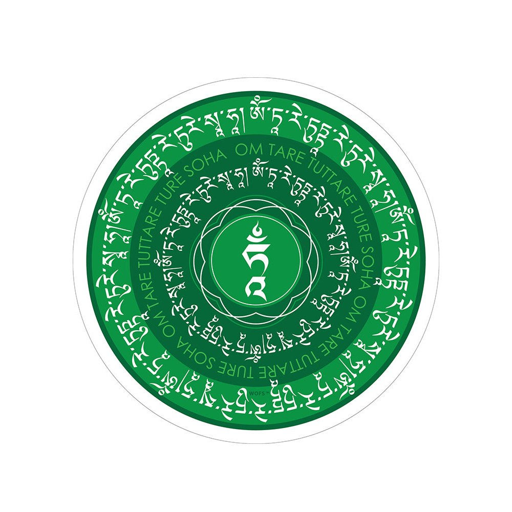 Green Tara Window Sticker (2 Pieces) | Shopee Malaysia