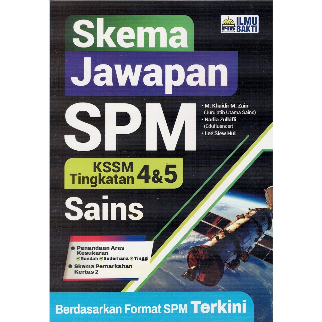 BUKU RUJUKAN ( 2025 ) : SKEMA JAWAPAN SPM SAINS TINGKATAN 4&5 KSSM | Shopee Malaysia