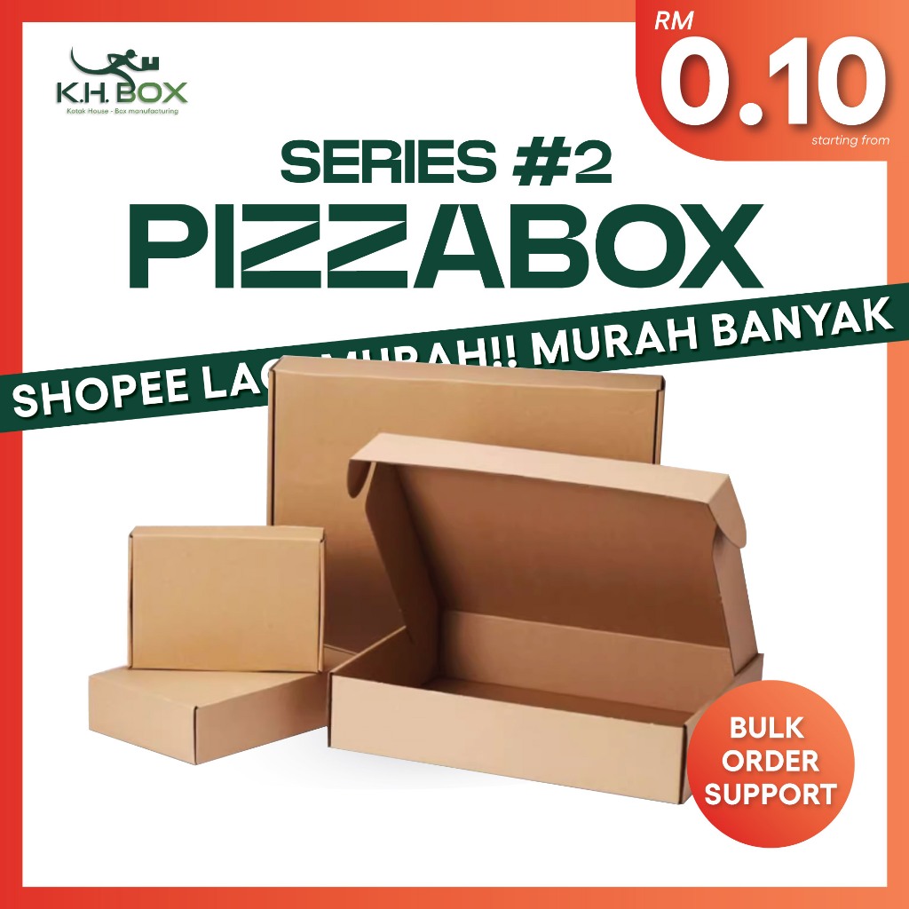 KHBOX (SERIES #2) Pizzabox / Gift Box / Courier Box / Packaging Box ...
