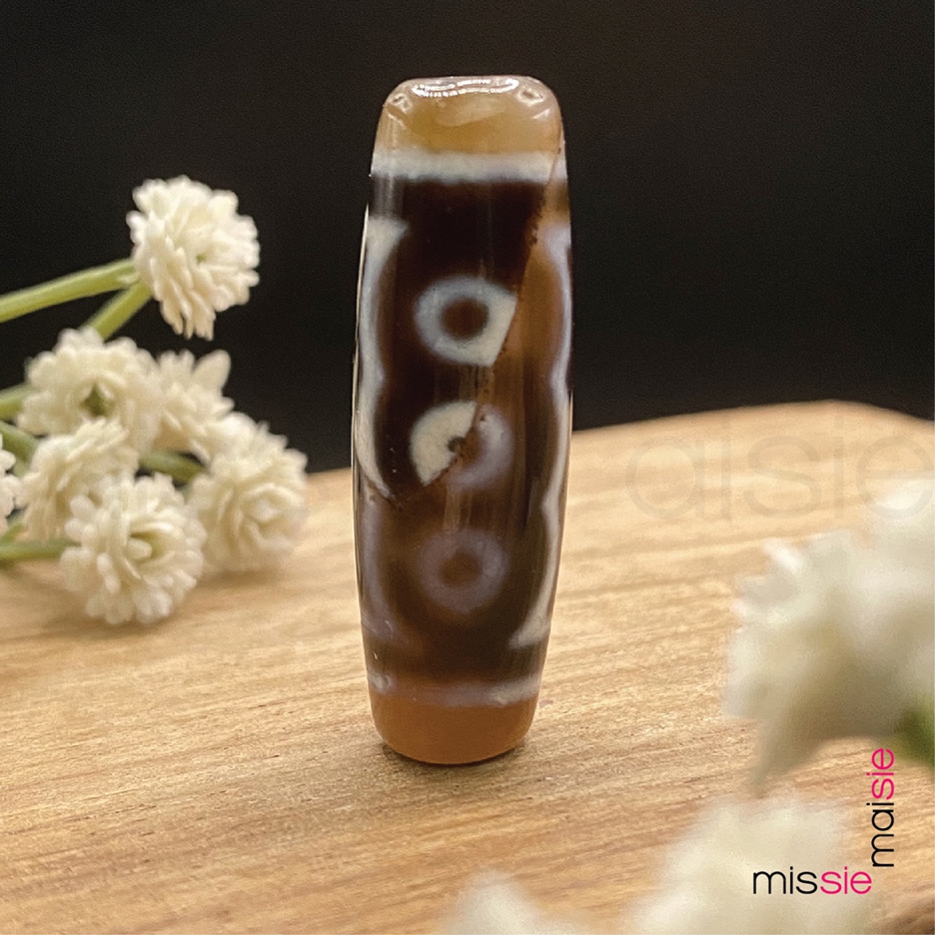 5 Eyed Dzi / 五眼天珠 / Manik Dzi ~ 👉🏻 Ready Stock 👈🏻 (MM0424D) | Shopee ...