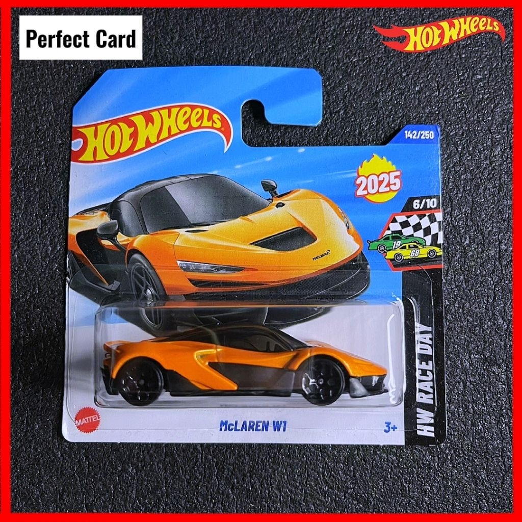 Hot Wheels Mclaren W1 2025 First Edition Orange Mclaren Roda Panas ...
