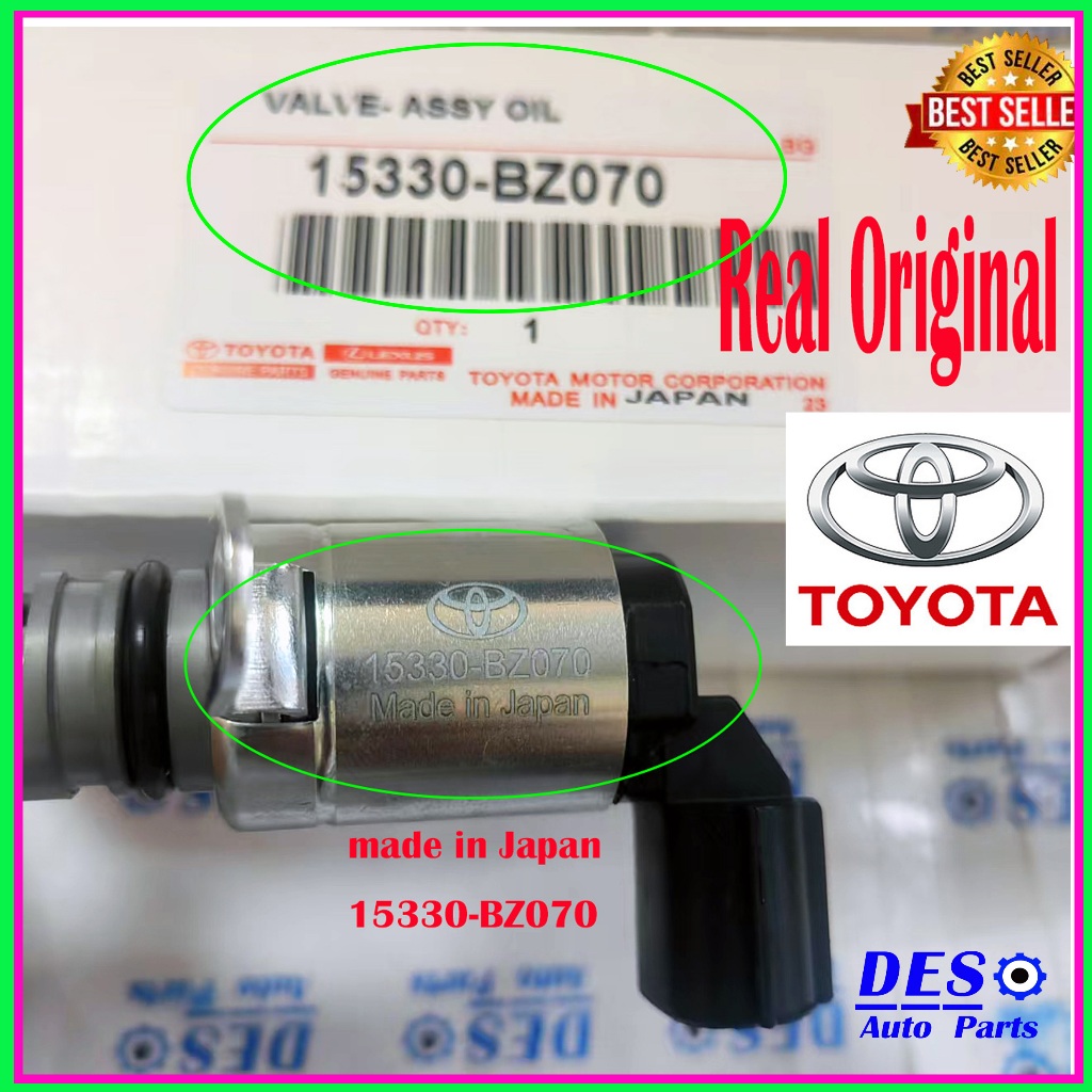 15330-BZ070 Oil Control Valve Toyota Avanza F651 1.3 F652 1.5 (1pcs) VVT Solenoid VVT-I /VVTI ...