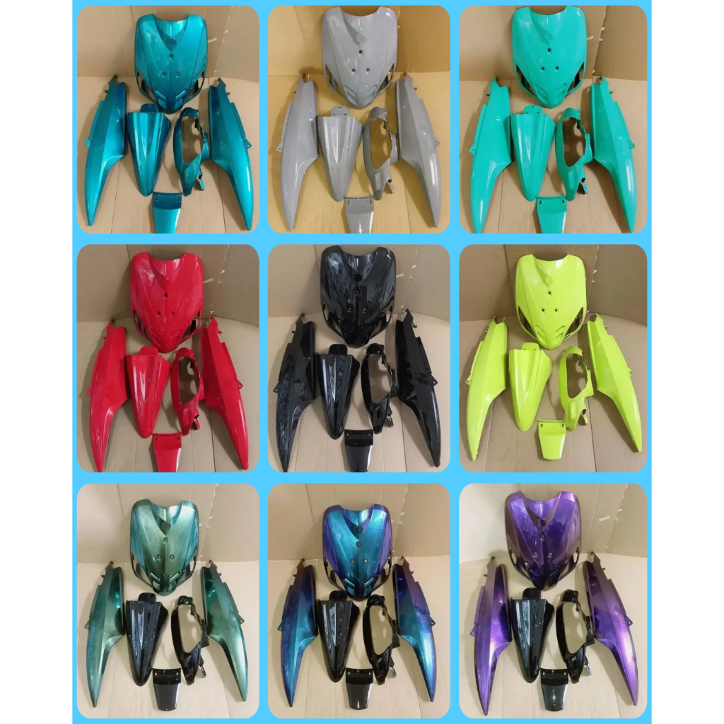 COVERSET YAMAHA EGO FIRST MODEL/EGO 1st/EGO V1 SET KOSONG (PLAIN ...