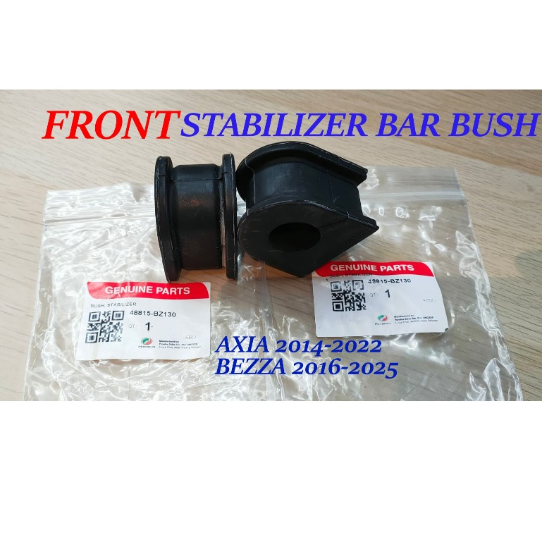 (2PCS)FRONT STABILIZER BUSH / STABILIZER BAR BUSH 48815-BZ130 PERODUA ...