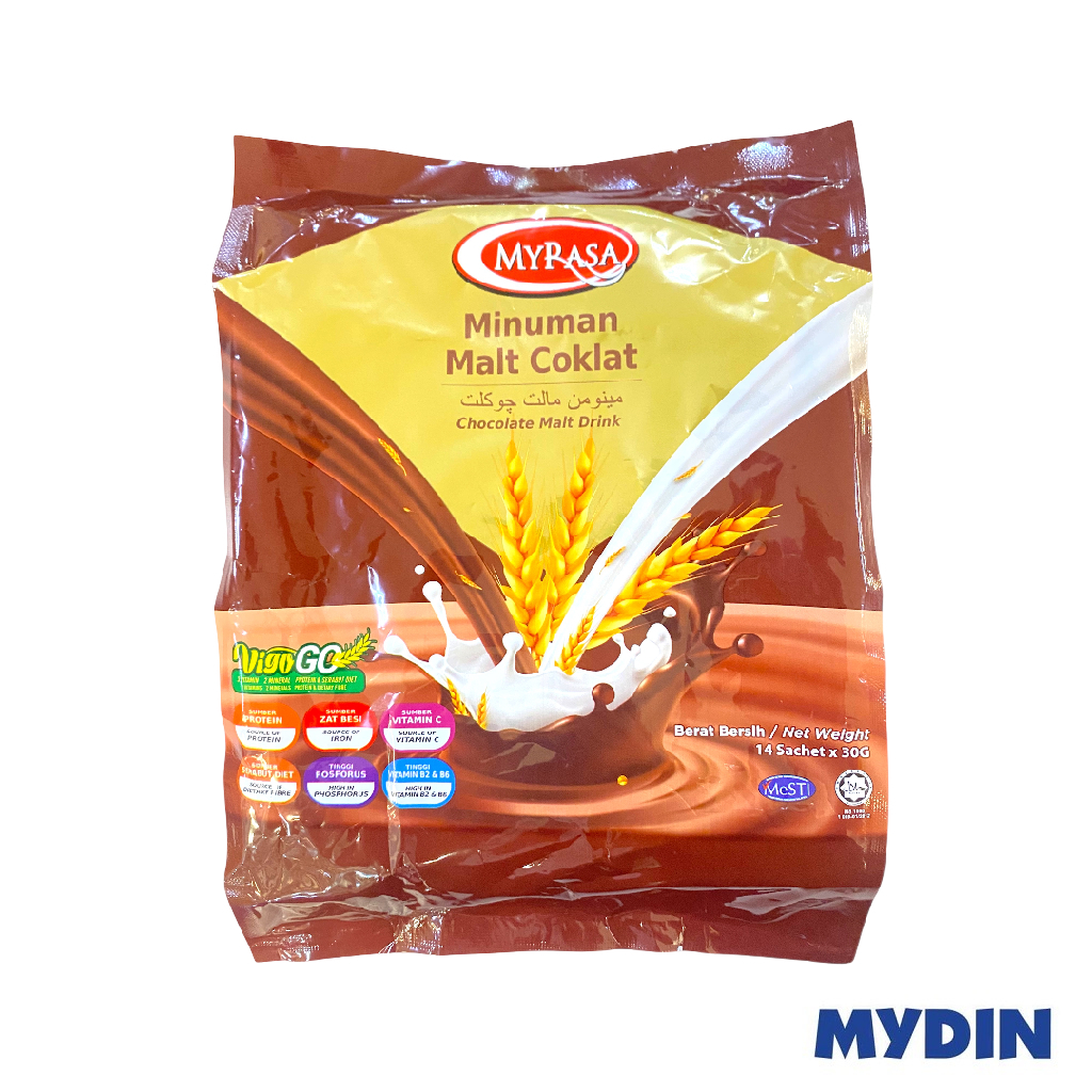 Myrasa Chocolate Malt 3in1 Drink (14's x 30g) | Shopee Malaysia