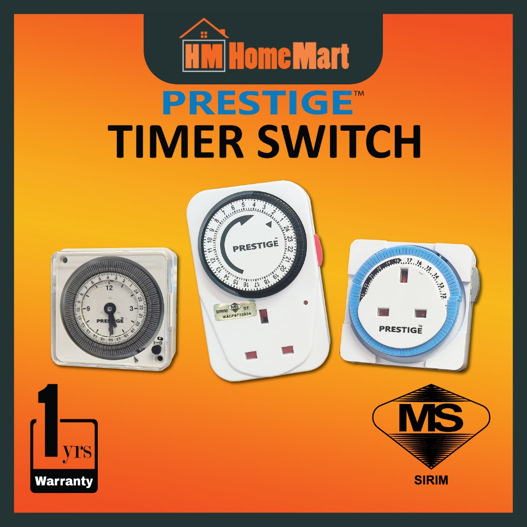 PRESTIGE TIMER SWITCH (1 YEAR WARRANTY ) | Shopee Malaysia