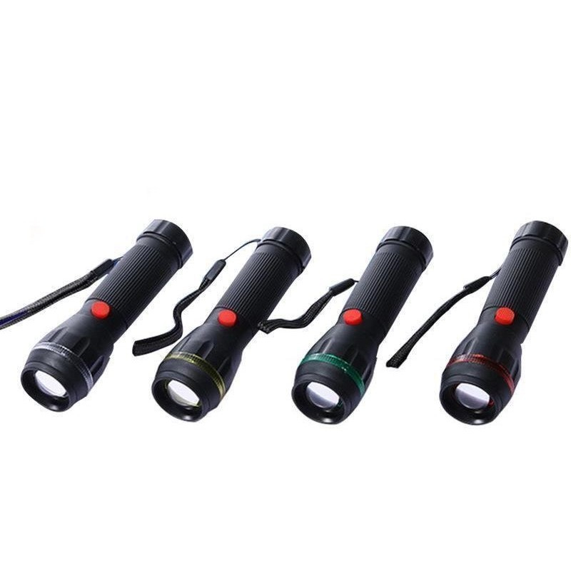 #READY STOCK# LED Long-Range Mini Flashlight Adjustable Focus Torch ...