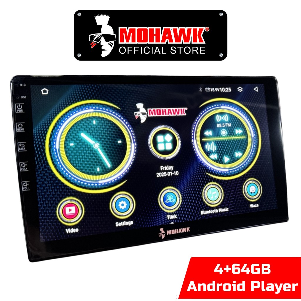 Mohawk 4+64GB Built in DSP MS Series MS-500 Car Android Player Plug n ...