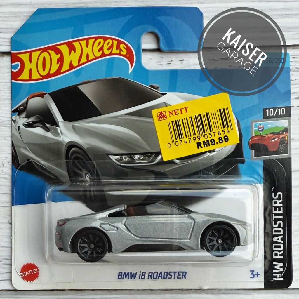 Hot Wheels : BMW i8 Roadster Silver (Short Card) | Shopee Malaysia