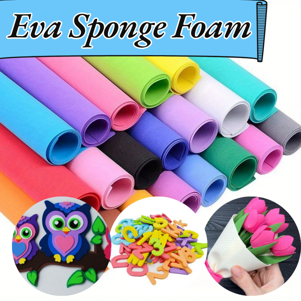 Eva Sponge Foam / Sponge Board / Sponge Sheet / Kertas Span / Eva Foam ...