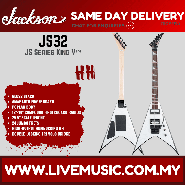 Jackson JS32 King V - JS Series Electric Guitar Amaranth Fretboard (JS ...