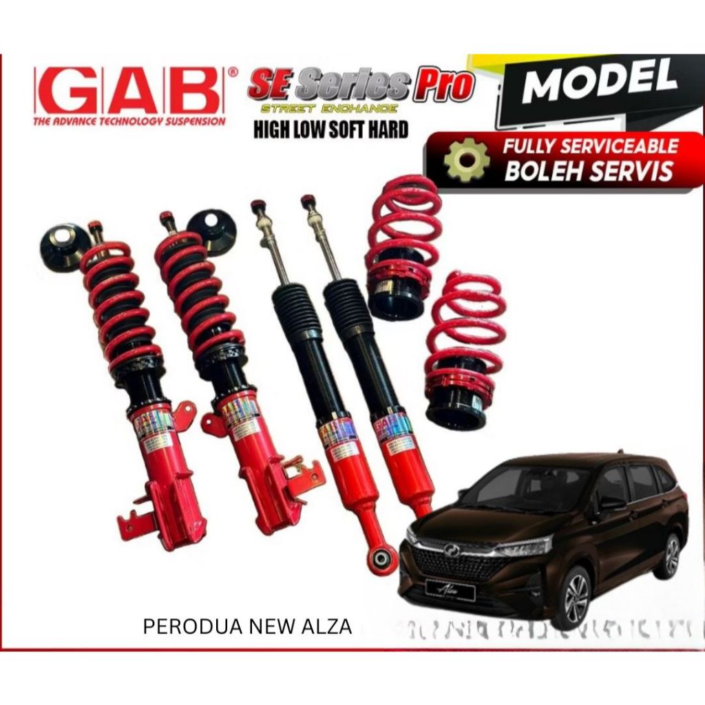 GAB [ SE Series Pro ] Adjustable Absorber High Low Soft Hard for ...