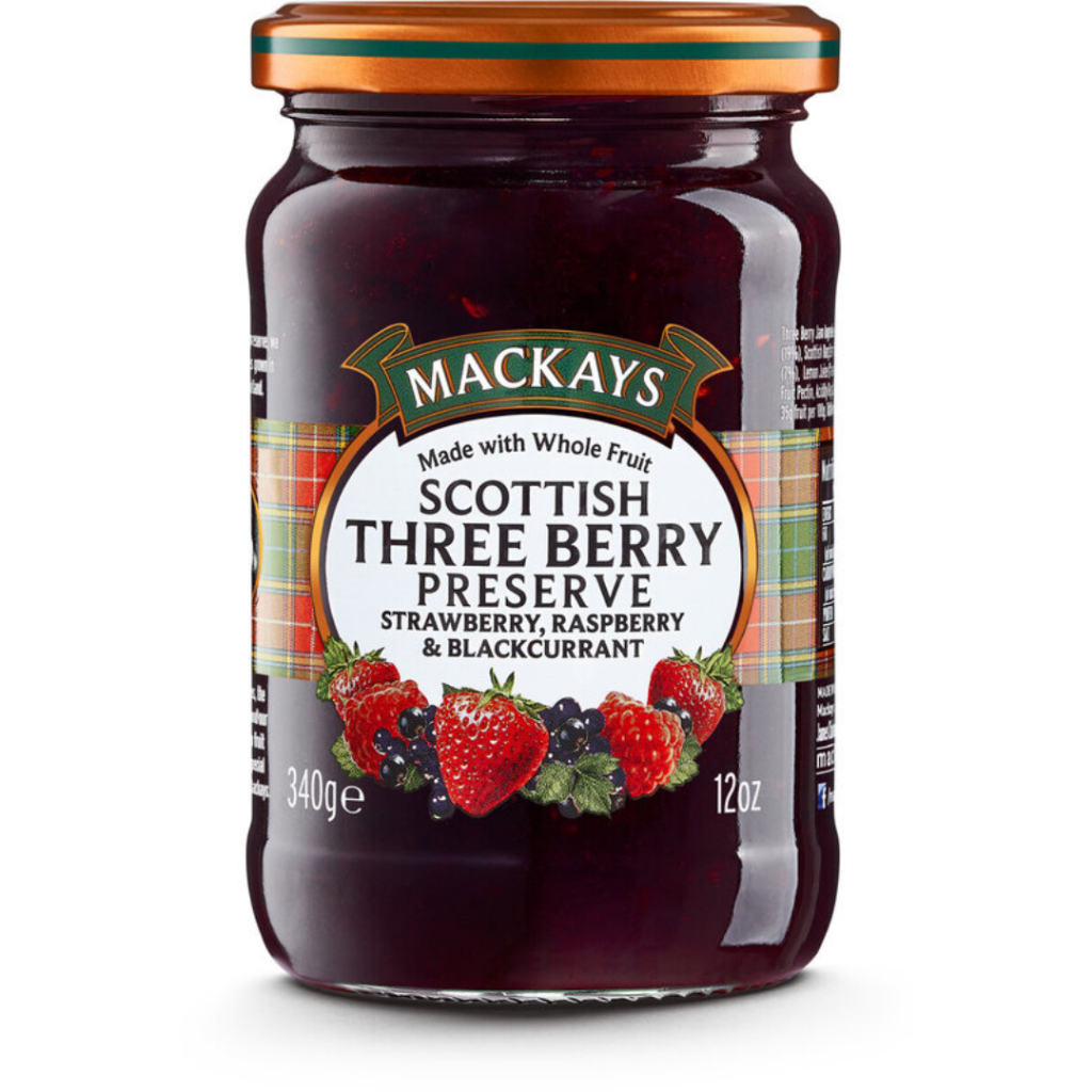 MACKAYS SCOTTISH THREE BERRY PRESERVE 340G | Shopee Malaysia