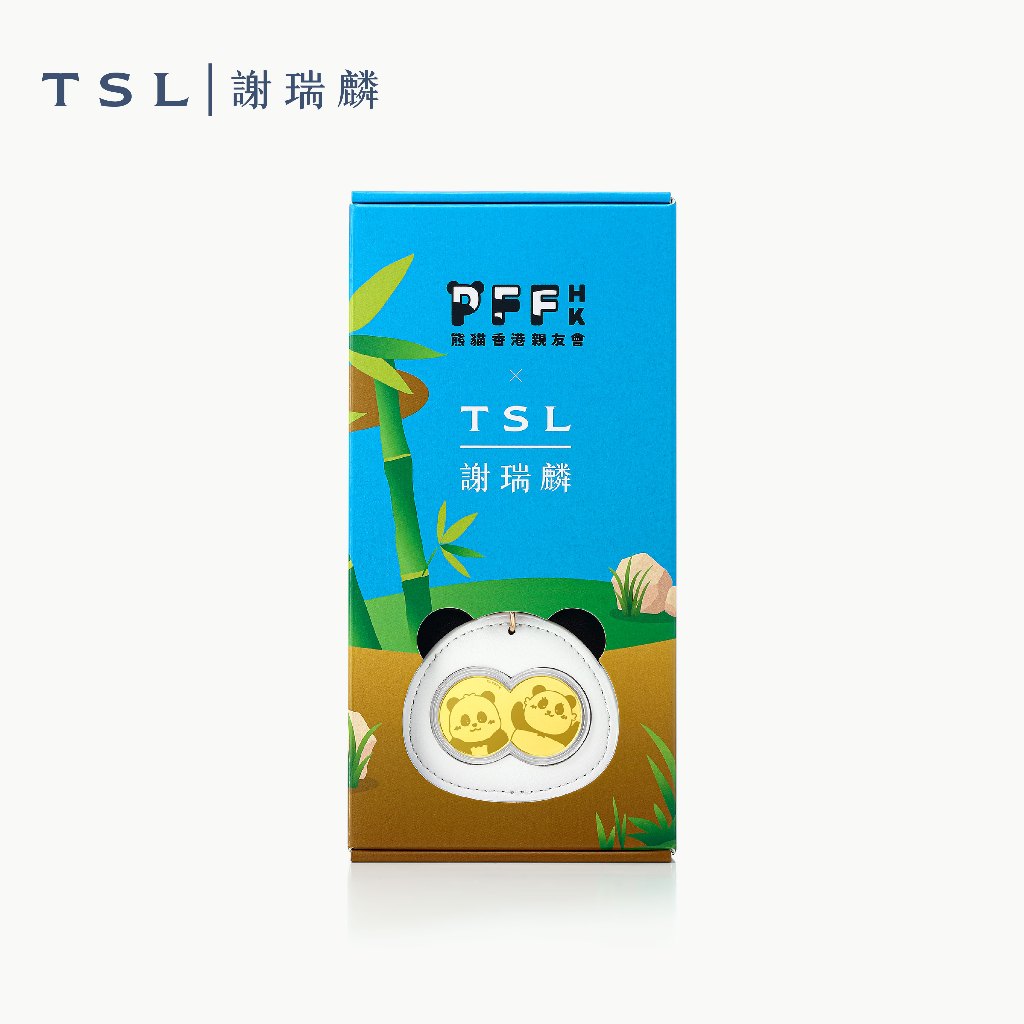 TSL | 謝瑞麟 - TSL x PFF HK Pure Gold Coin Ornament (0.1G) - X5557 ...