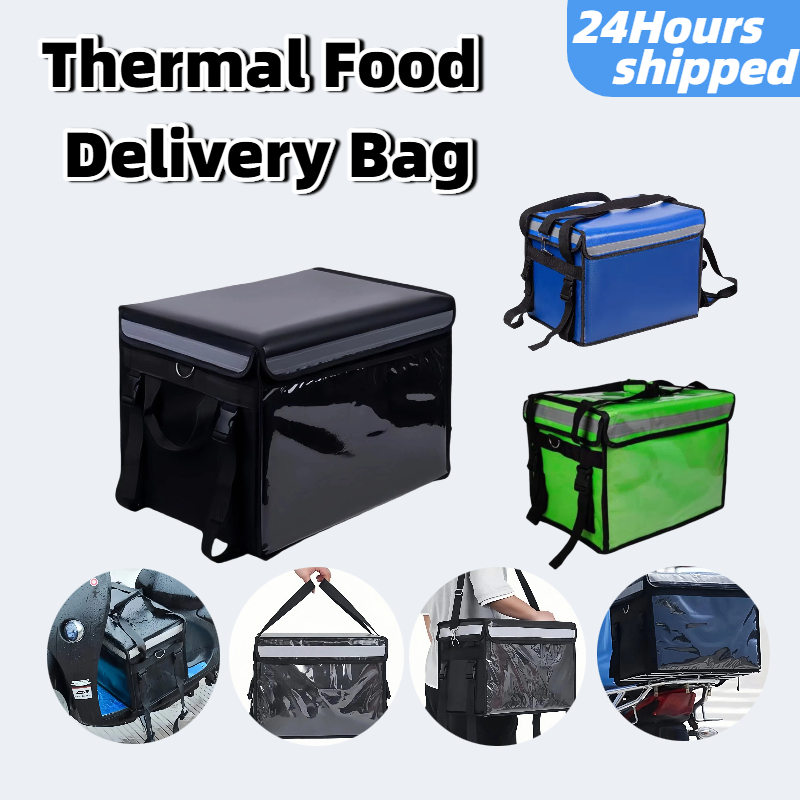 Motorcycle Food Delivery Bag 32L/48L/62L Thermal Grabfood Beg ...