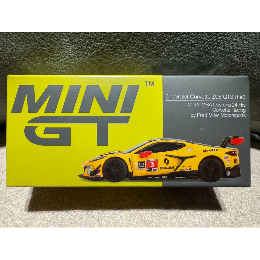 MINI GT 1/64 CHEVROLET CORVETTE Z06 GT3.R #3 CORVETTE RACING BY PRATT ...