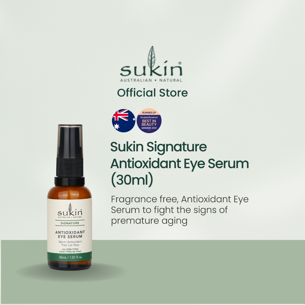 Sukin Signature Antioxidant Eye Serum (30ml) | Shopee Malaysia