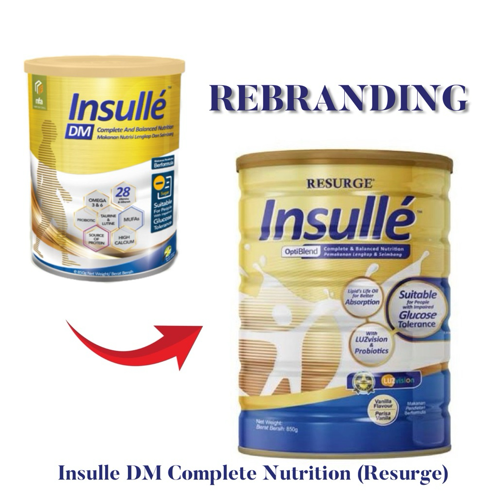 [REBRANDING- HALAL CERTIFIED] Insulle Resurge Complete Nutrition [Made ...