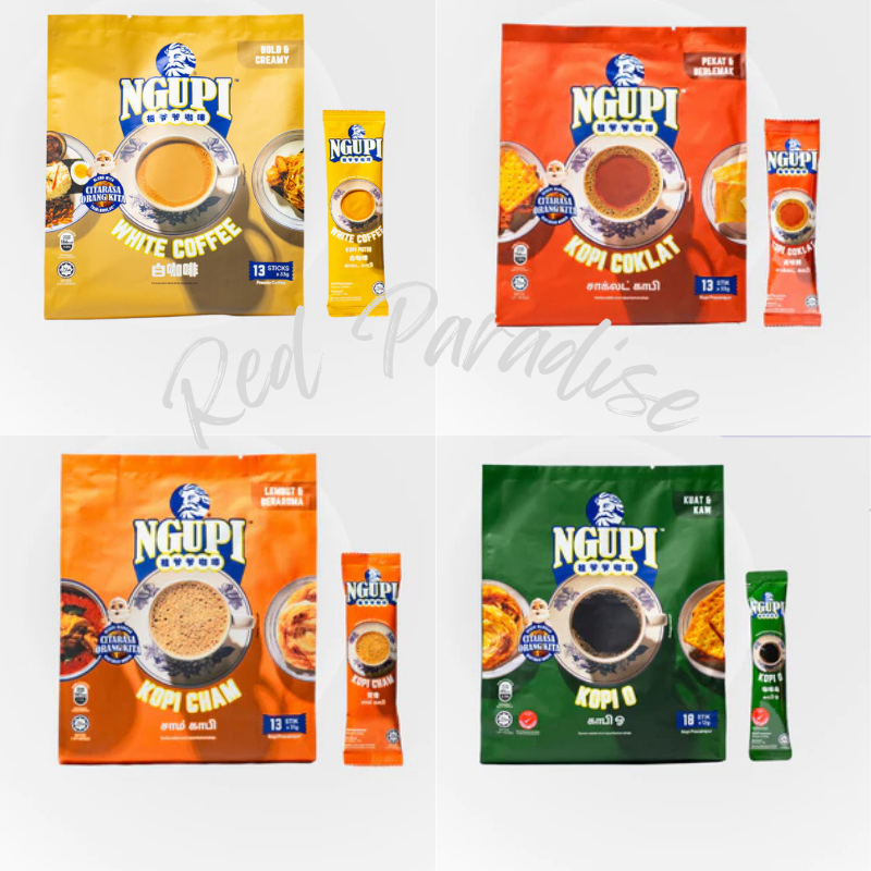 ZUS Ngupi Kopi Putih White Coffee / Kopi Coklat 虎咬狮 /Kopi Cham / Kopi O | Shopee Malaysia