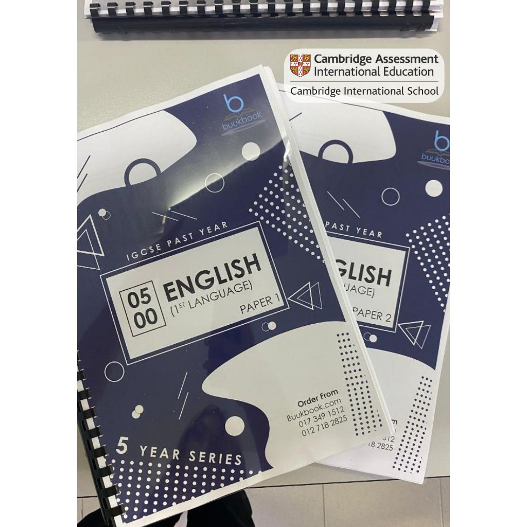 Past Year Papers English 1st Language 0500 5yr1v | Shopee Malaysia
