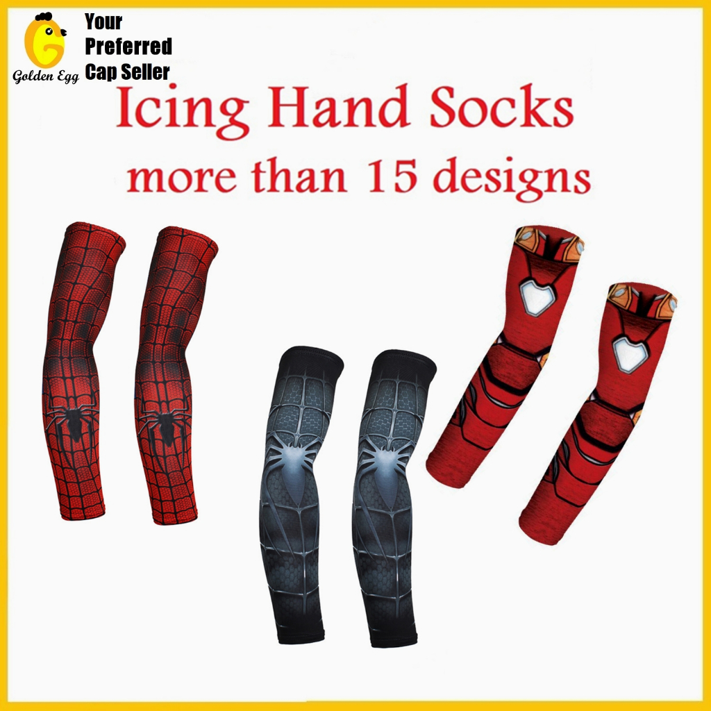GEC Premium Quality 3D Printing Superhero Comic Arm Sleeves UV ...