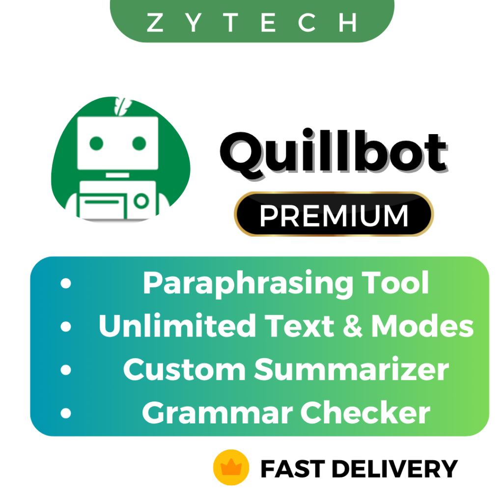 24/7⚡QuillBot Akuan Premium Akses Paraphraser Summarizer AI Detector Tanpa Had | Shopee Malaysia