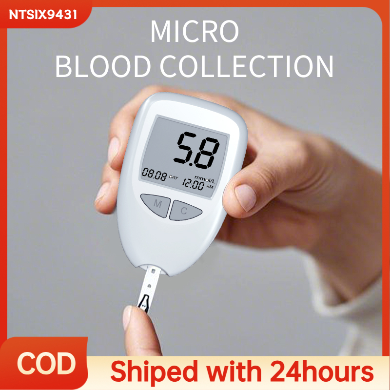 NTSIX Safe Accu Blood Glucose Glucometer BSP Mesin Cek Gula Darah ...
