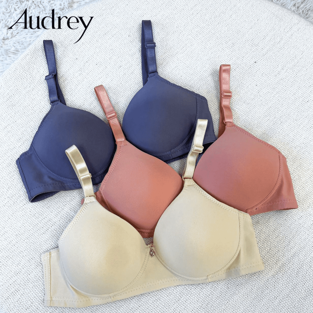 Audrey Wireless Bra 3/4 T-Shirt Fesyen Selesa (C/D Cup) 83-1150/83-1151 | Shopee Malaysia