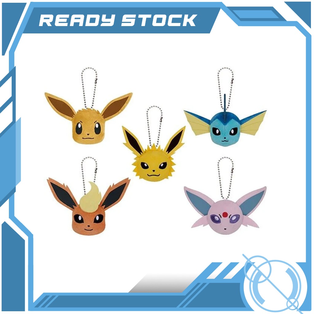 POKEMON FACE SHAPED MASCOT PLUSH EEVEE FRIENDS VOL 1 Hobby Items ...