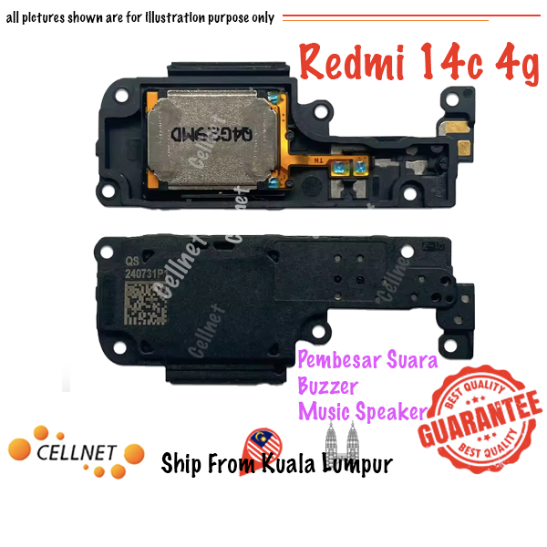 [Cellnet] Redmi 14c 4g Buzzer / Music Speaker / Pembesar Suara / Bawah ...
