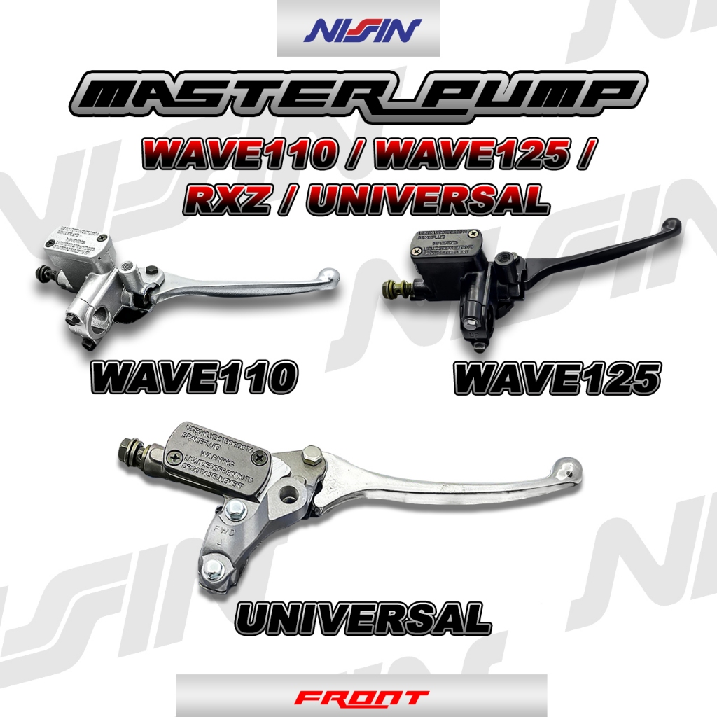 MASTER PUMP HONDA WAVE110 / DASH 110 / WAVE125 / WAVE100R / WAVE125-S / UNIVERSAL / RS150 ...