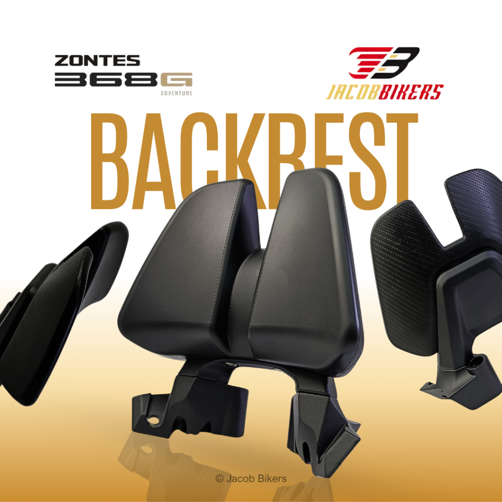 Zontes 368G ZT368G Seat Dual Backrest | Cushion | Lumbar Support ...